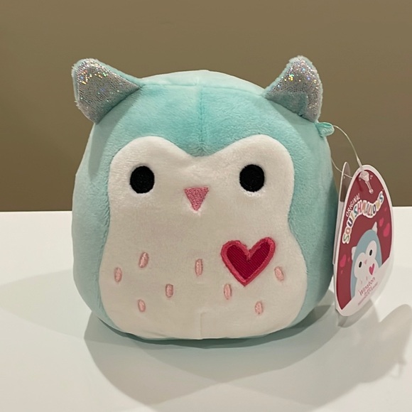 Squishmallows | Other | Nwt 5 Winston The Owl Valentine Squishmallow ...